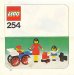 LEGO 254-1 Mother and Daughter with Prams Instructions and Parts List