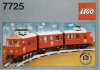 LEGO 7725 Electric Passenger Train Instructions and Parts List