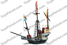 LEGO 4768-1 The Durmstrang Ship Instructions and Parts List