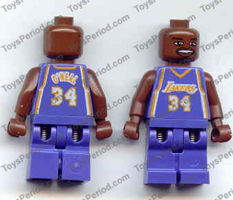 LEGO Sets with Minifigure nba034 NBA Shaquille O'Neal, Los Angeles ...