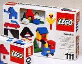 LEGO 111-1 Universal Building Set Parts List