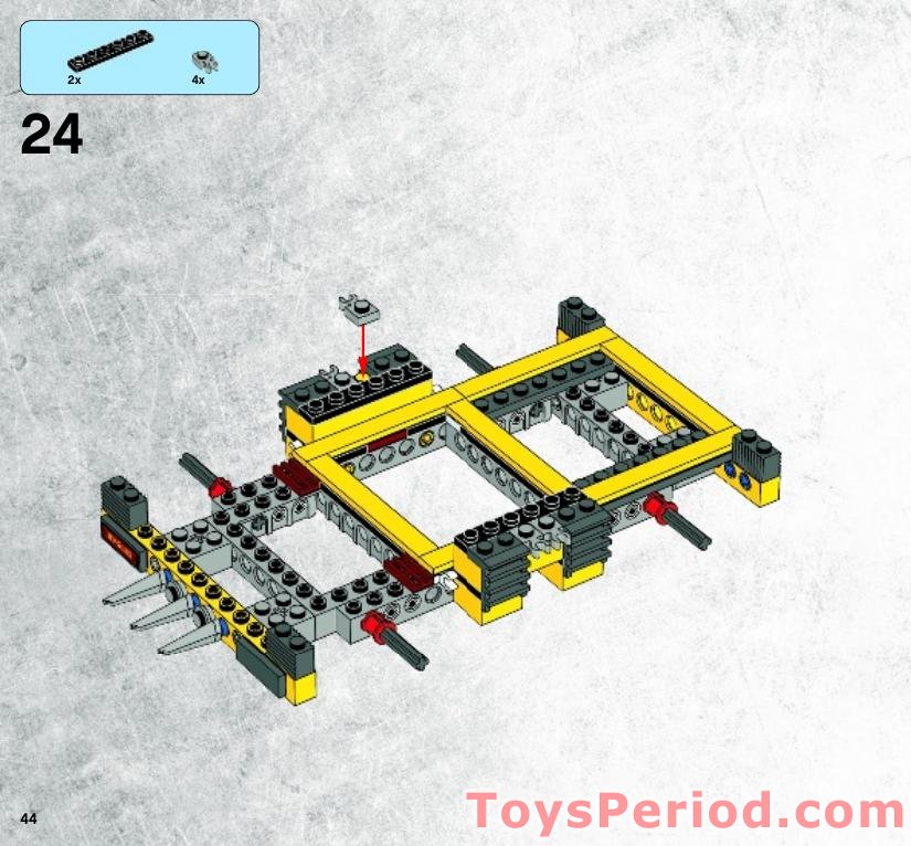 LEGO 5885 Triceratops Trapper Instructions and Parts List