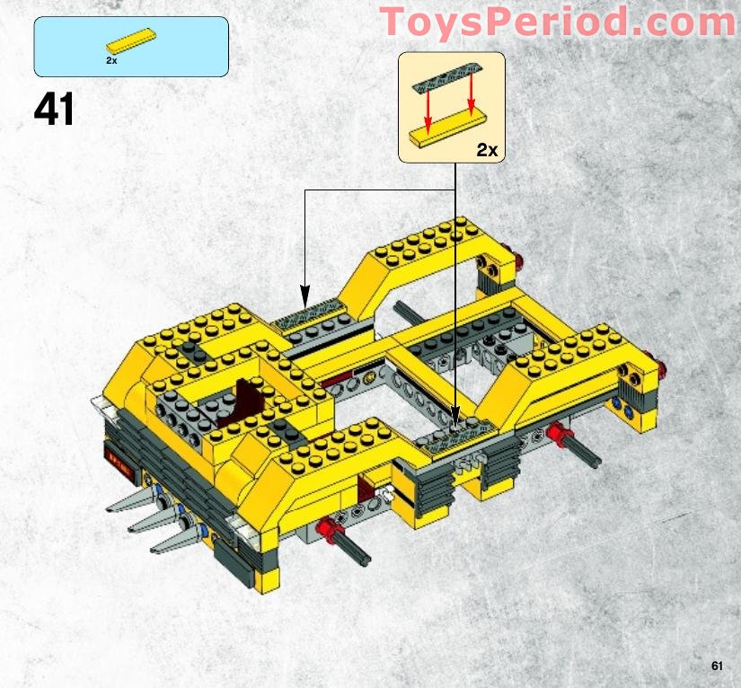 LEGO 5885 Triceratops Trapper Instructions and Parts List