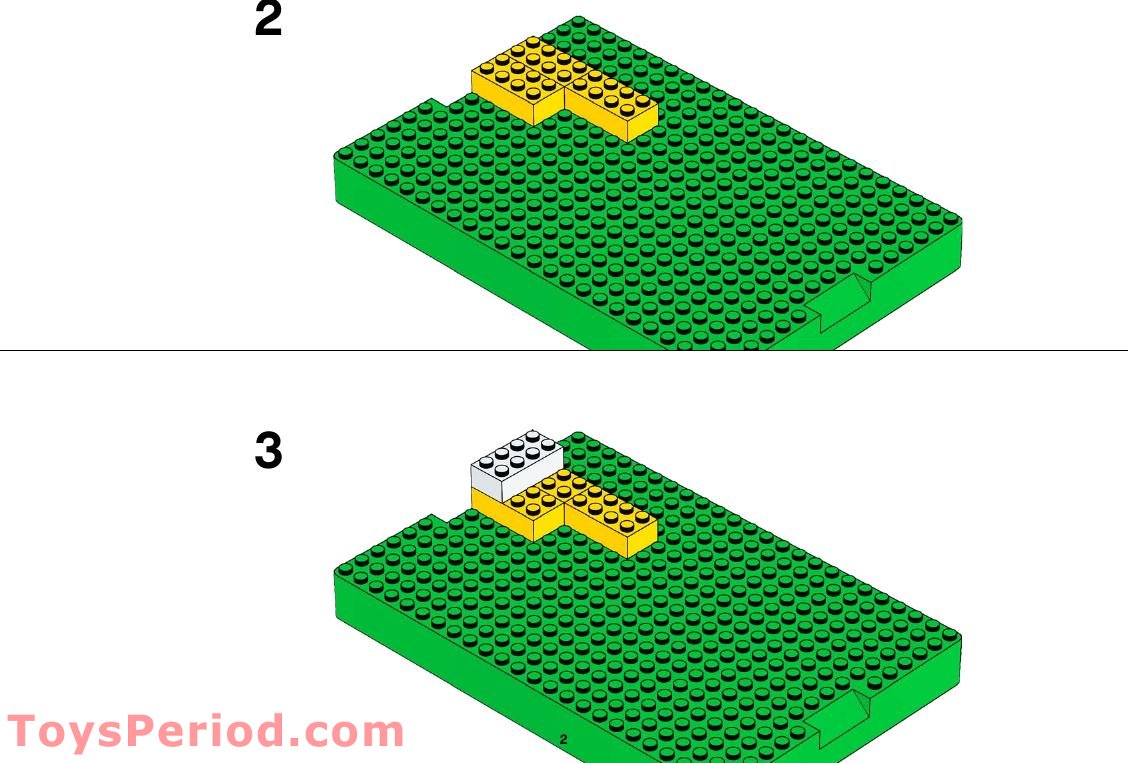 LEGO 5932 My First LEGO Set Instructions and Parts List