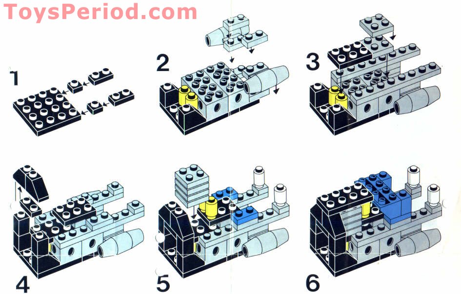 LEGO 393-1 Norton Motorcycle Instructions and Parts List