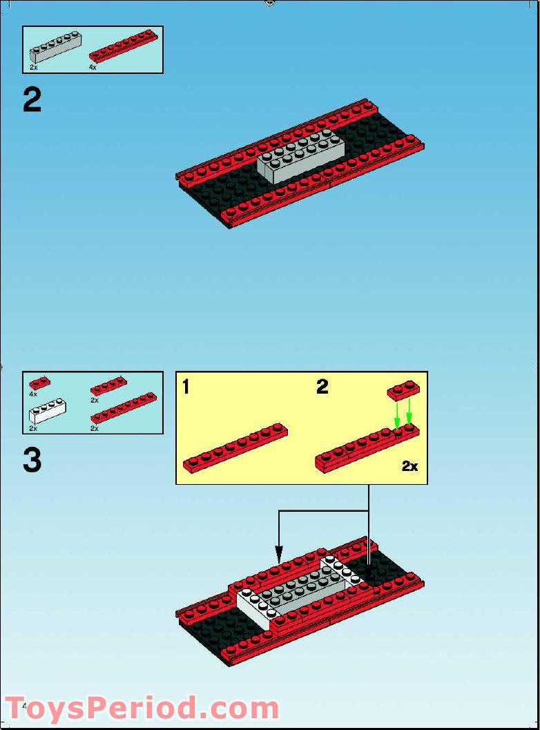 LEGO 10183 Hobby Train Set Instructions and Parts List