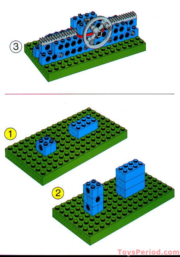 LEGO 1031 Building Instructions for Set 1030 Instructions and Parts List