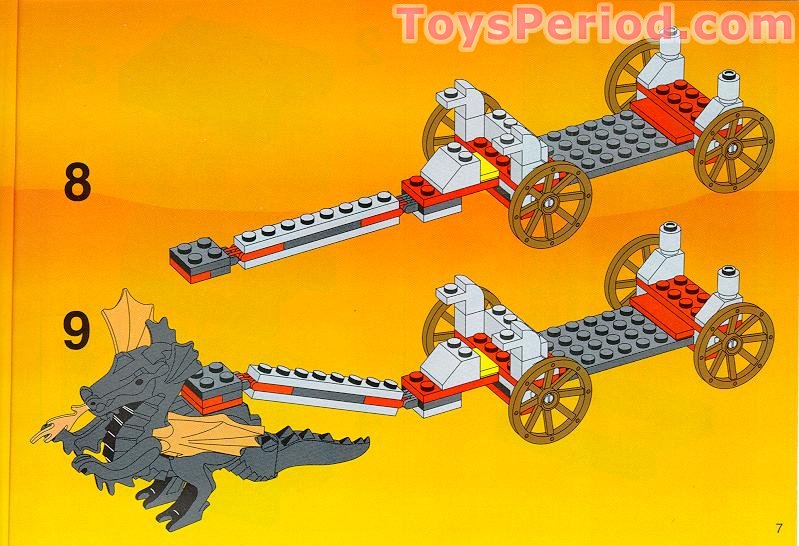 LEGO 6099 Traitor Transport (with Cave) Instructions and Parts List