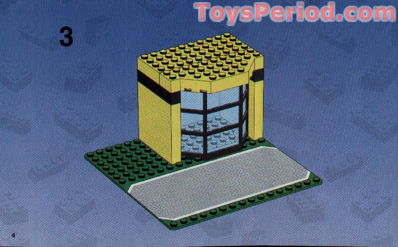 LEGO 6426 Super Cycle Center Instructions and Parts List