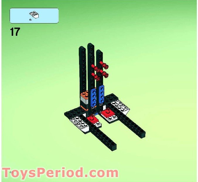 LEGO 7644 MX-81 Hypersonic Operations Aircraft Instructions and Parts List