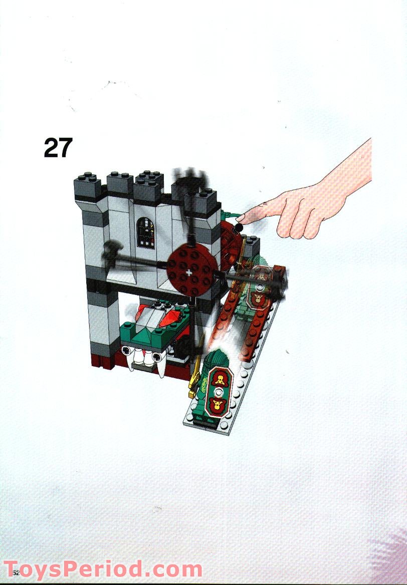 LEGO 8780 Citadel of Orlan Instructions and Parts List