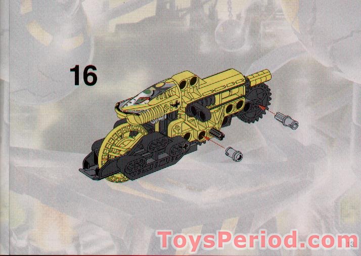 LEGO 8514 Power Instructions and Parts List