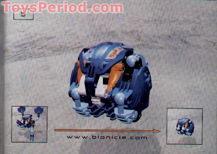 LEGO 8562 Gahlok Instructions and Parts List