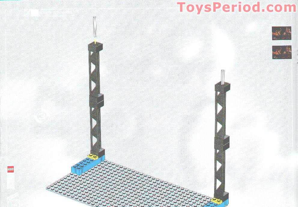 LEGO 1351 Movie Backdrop Studio Instructions and Parts List