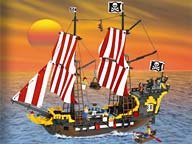 LEGO 10040 Black Seas Barracuda Instructions and Parts List
