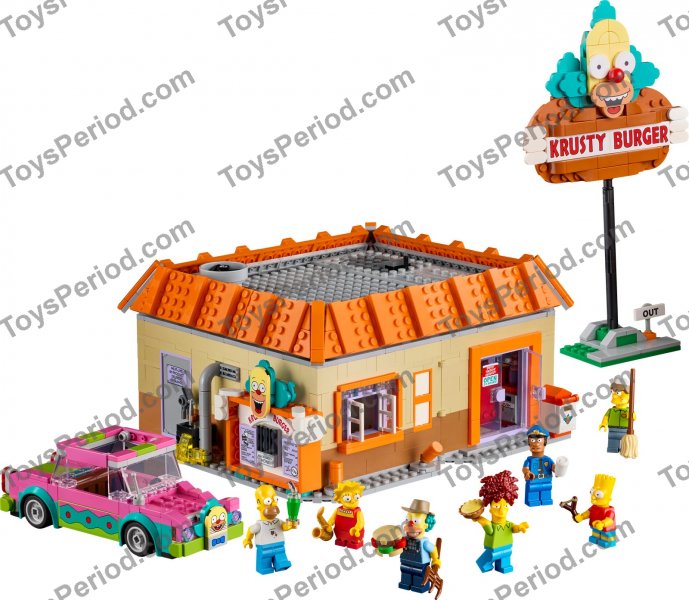 LEGO 10352 Krusty Burger Set from 2025 | LEGO Reference