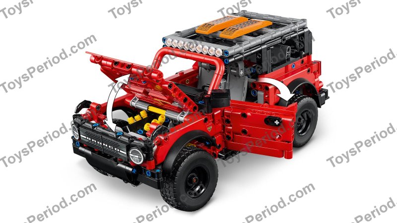 LEGO 42213 Ford Bronco SUV Set Parts List