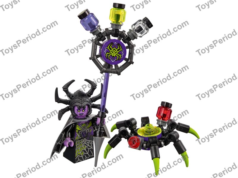 LEGO 80022 Spider Queen’s Arachnoid Base Set Parts List