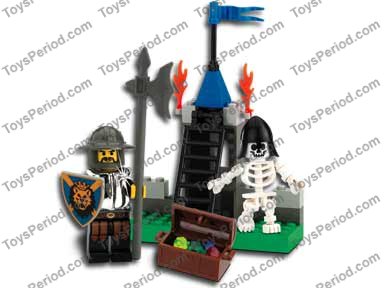LEGO 4817 Dungeon Instructions and Parts List