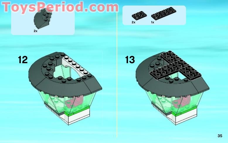LEGO 60022 Cargo Terminal Instructions and Parts List