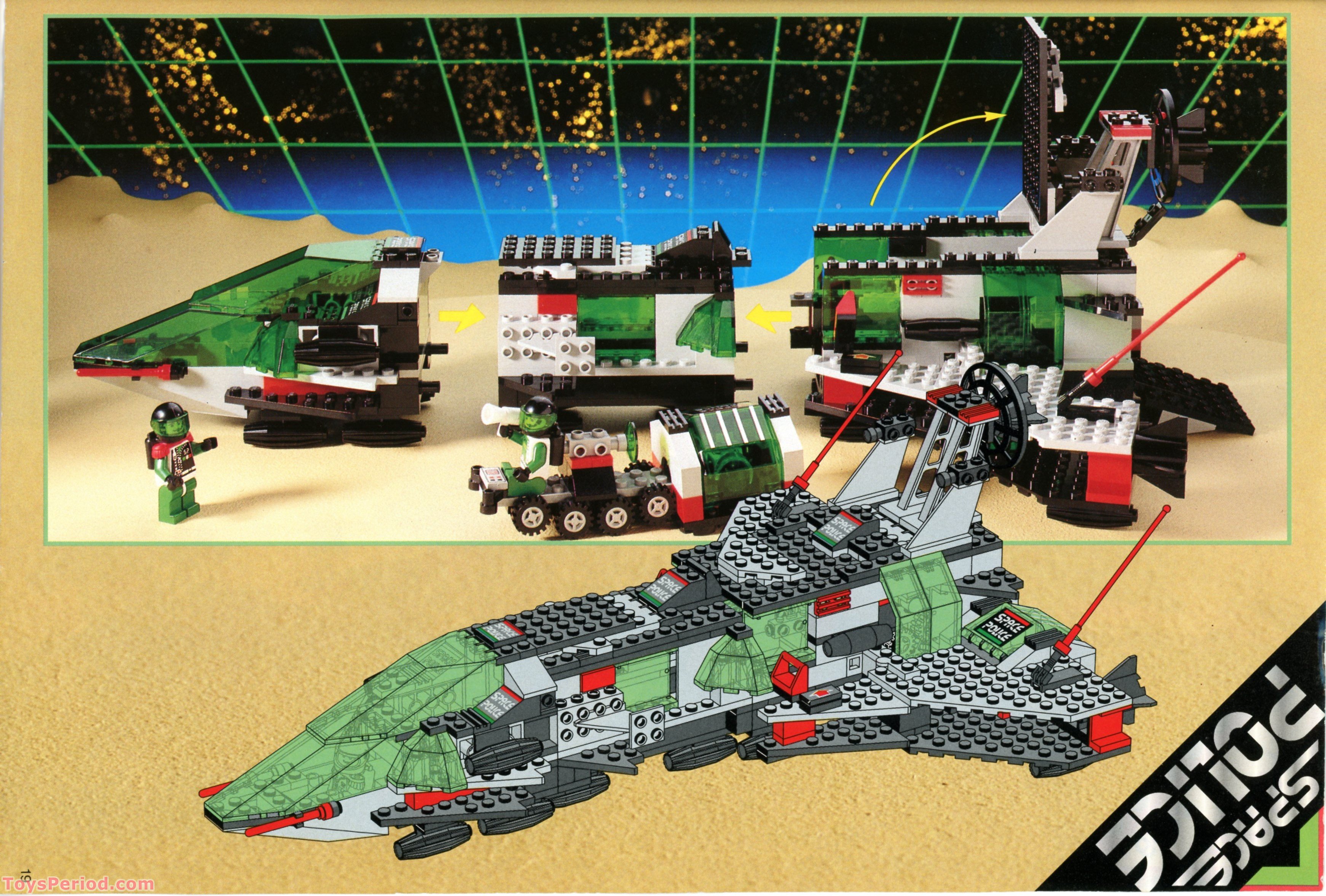 LEGO 6984 Galactic Mediator Instructions and Parts List