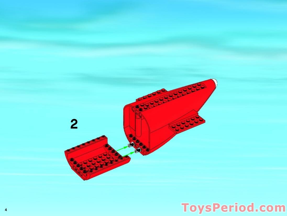 LEGO 3182 Airport Instructions and Parts List