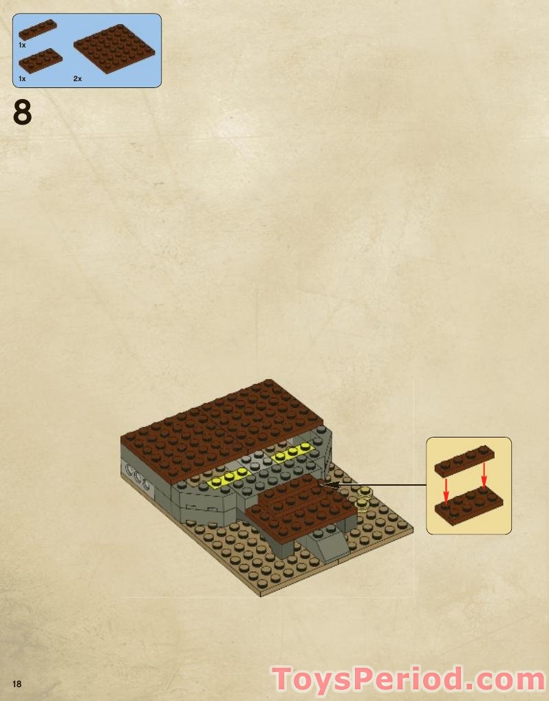 LEGO 4194 Whitecap Bay Instructions and Parts List