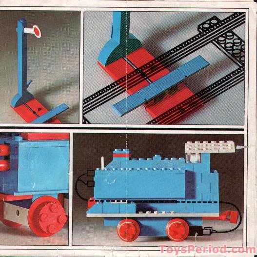LEGO 156-1 2 Signals with Automatic Stop or Go Attachment Instructions ...
