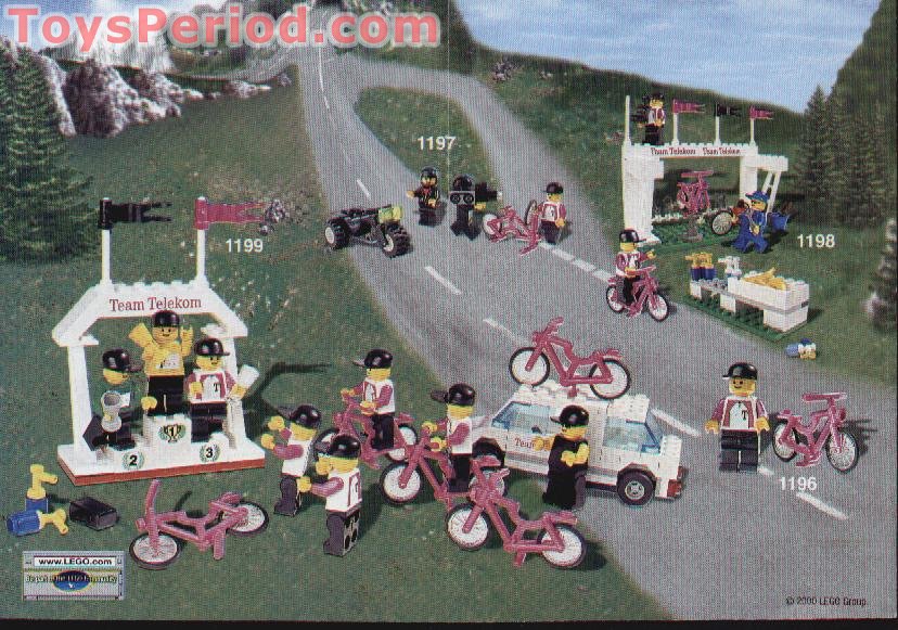 LEGO 1198 Tour De France Promotional Set - Team Telekom Instructions ...