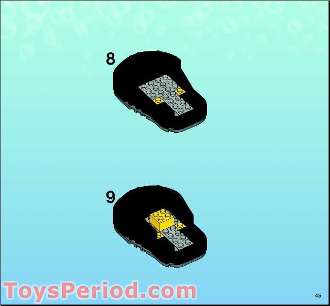 LEGO 3826 Build-a-Bob Instructions and Parts List