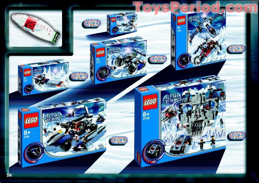 LEGO 4744 Tundra Tracker Instructions and Parts List