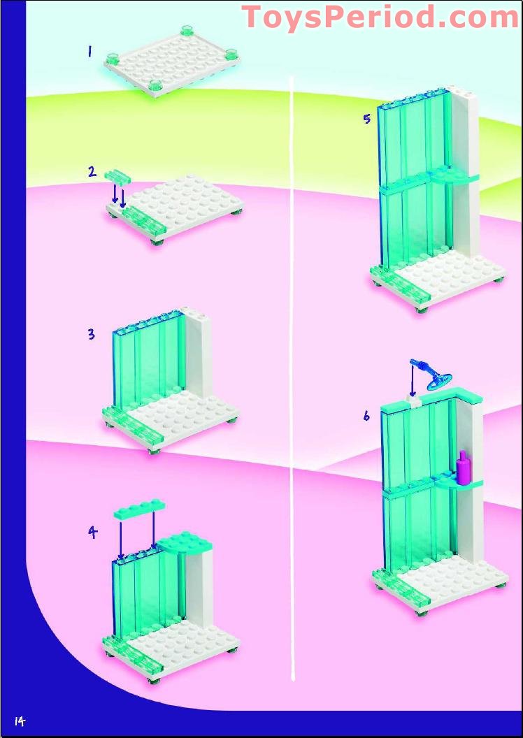 LEGO 5940 Doll House Instructions and Parts List