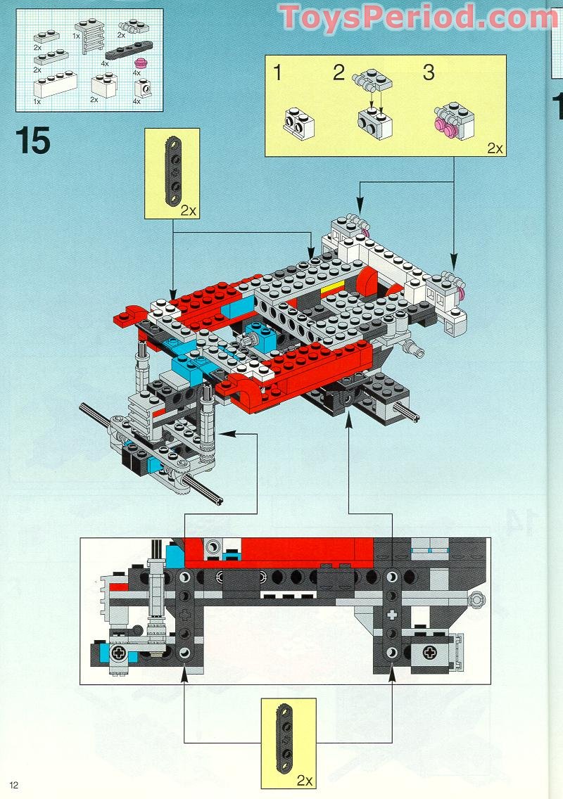 LEGO 5561 Big Foot 4x4 Instructions and Parts List