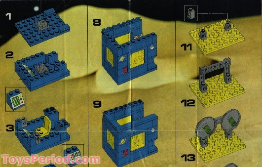 LEGO 6927 All-Terrain Vehicle Instructions and Parts List