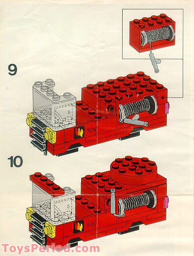 LEGO 6366 Fire and Rescue Squad Instructions and Parts List