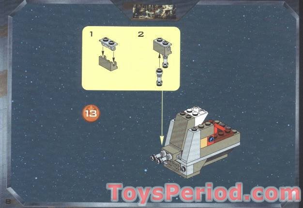 LEGO 7127 Imperial AT-ST Instructions and Parts List