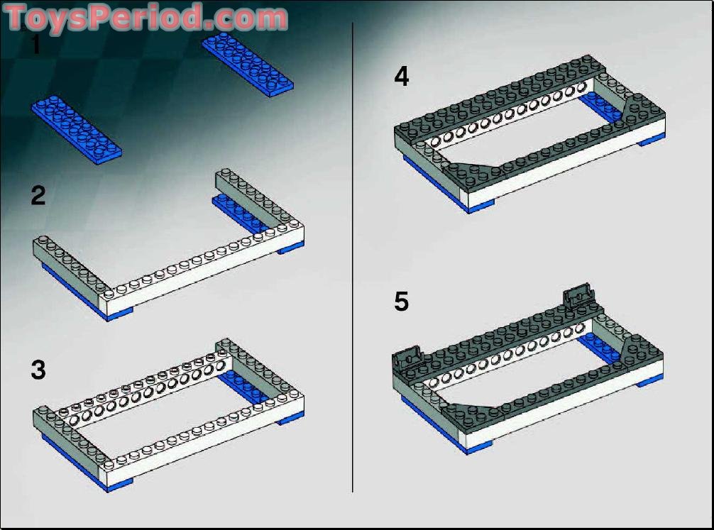LEGO 8681 Tuner Garage Instructions and Parts List