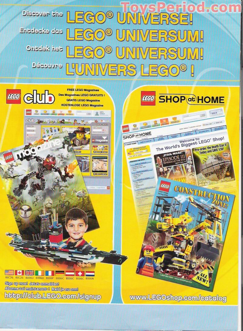 LEGO 8823 Mistlands Tower Instructions and Parts List