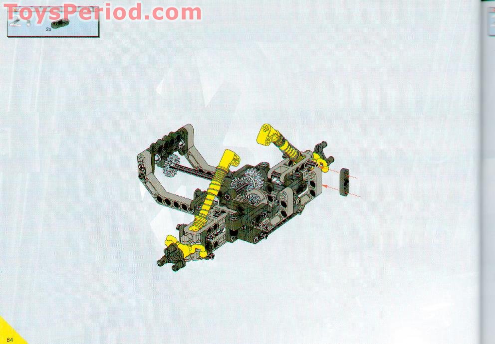 LEGO 8466 4x4 Off Roader Instructions and Parts List