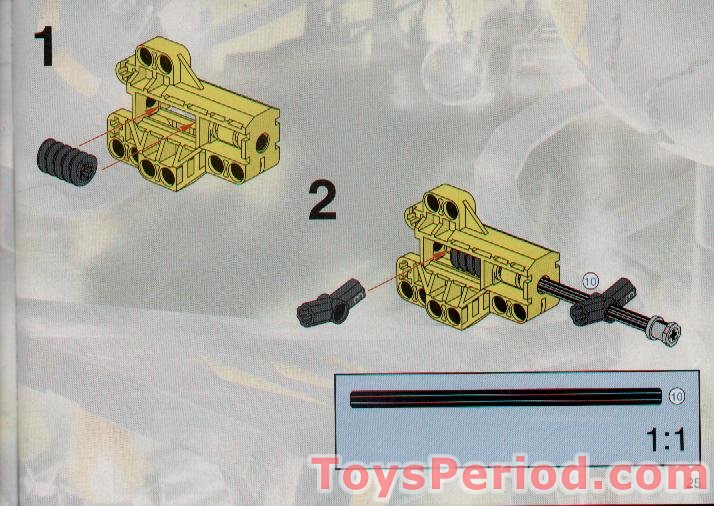 LEGO 8514 Power Instructions and Parts List