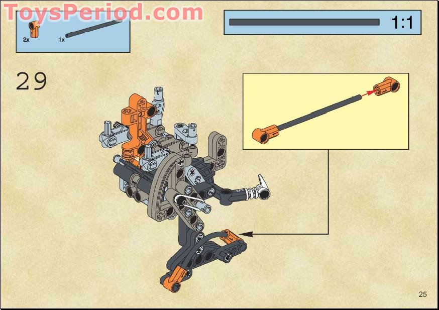 LEGO 8556 Boxor Instructions and Parts List