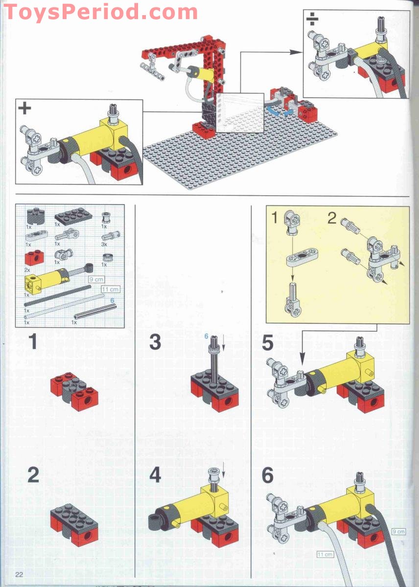 LEGO 9633 Advanced Air Power Set Instructions and Parts List