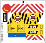 LEGO Sets with Part 60075stk01 Sticker Sheet for Set 60075 - (19480/ ...