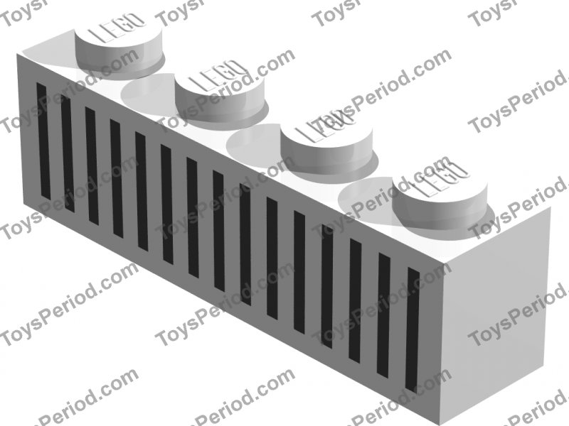LEGO Sets with Part 3010p04 Brick 1 x 4 with Black Grille Pattern ...
