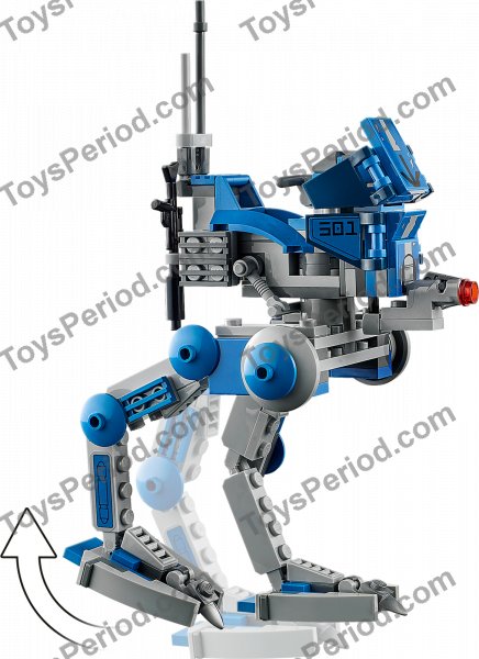 LEGO 75280 501st Legion Clone Troopers Set Parts List