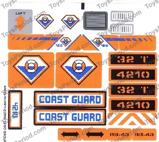 LEGO Sets with Part 4210stk01 Sticker Sheet for Set 4210 - (64024/4532911)