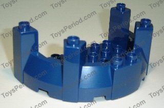 LEGO Sets with Part 52027 Duplo Castle Turret 5 x 8 Half Circle ...