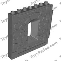 LEGO Sets with Part 51697 Duplo Building Wall 1 x 8 x 6 with Stonework ...