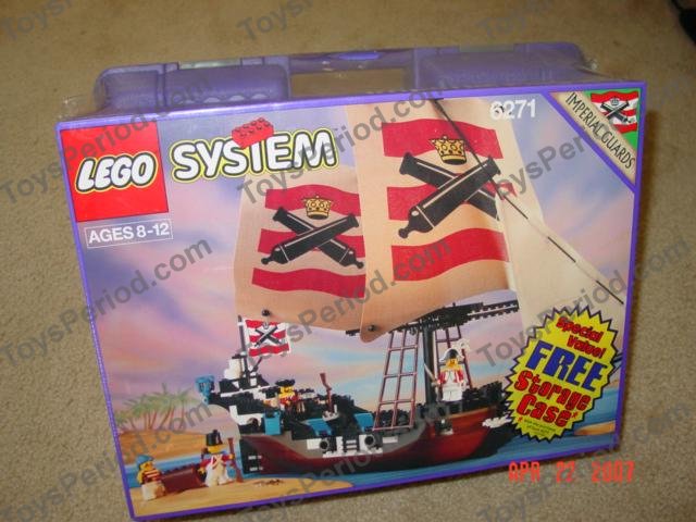 LEGO 6271-2 Imperial Flagship with Free Storage Case Set Parts List