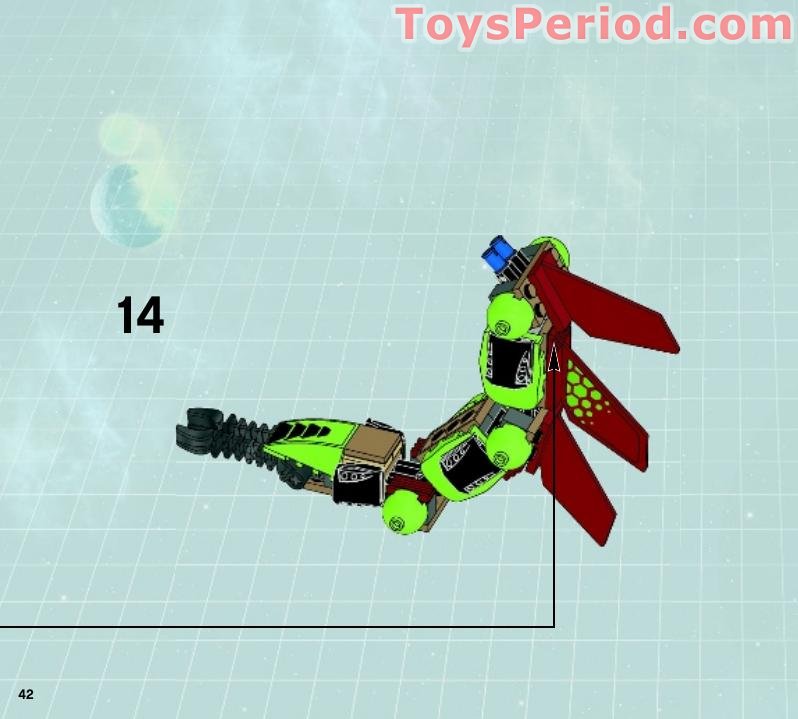 LEGO 70702 Warp Stinger Instructions and Parts List